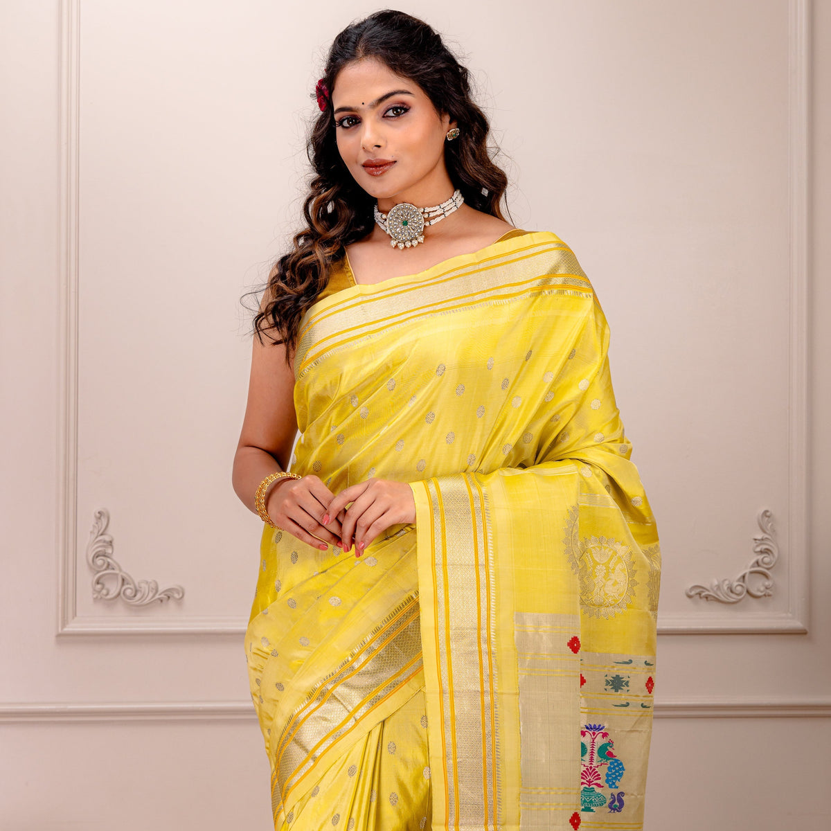 Maharani Paithani Sarees – Shop Royal Silk Sarees Online – Rani Zaver